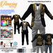 Second Life Marketplace - AmAzInG CrEaTiOnS Suit Open Chest Shirt Pants ...