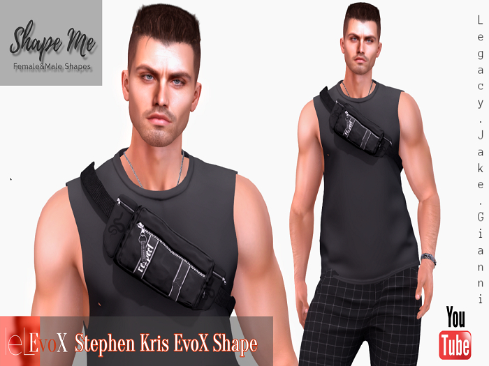 Second Life Marketplace - Shape Me - Stephen Kris Head EvoX Shape