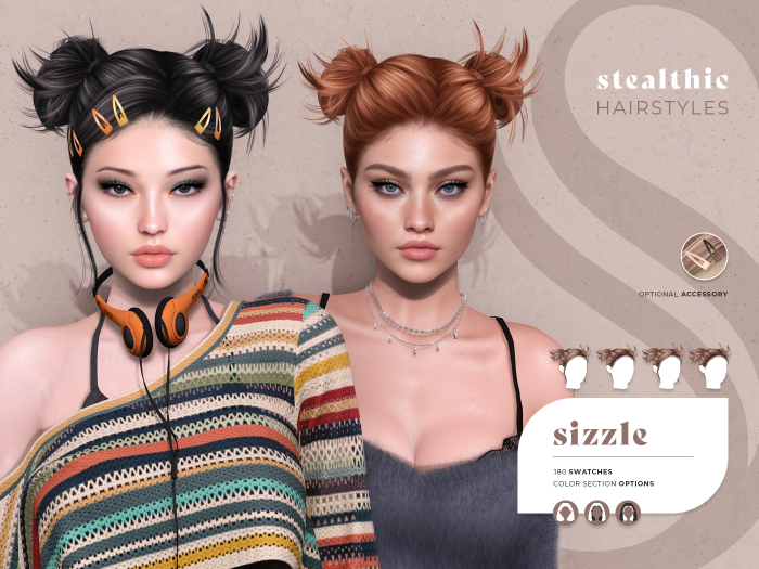 Second Life Marketplace - Stealthic - Sizzle (Full Pack)