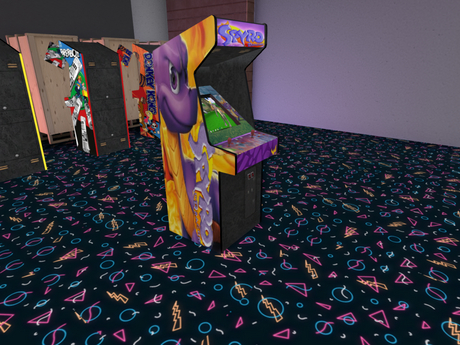 Second Life Marketplace - Playable Arcade Cabinet