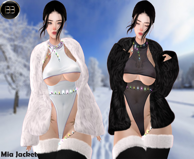 Second Life Marketplace Bibi Store Mia Jacket Fatpack