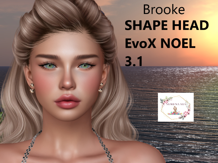 Second Life Marketplace - Brooke SHAPE/ HEAD / lel EvoX NOEL 3.1 ...
