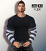 Second Life Marketplace - Brutal Artist Tee Sleeves Black White - Kario ...
