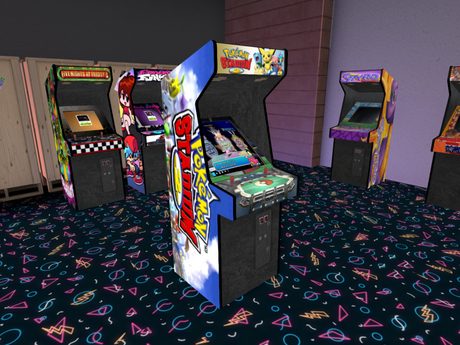 Second Life Marketplace - Playable Arcade Cabinet - "Ball Monsters ...