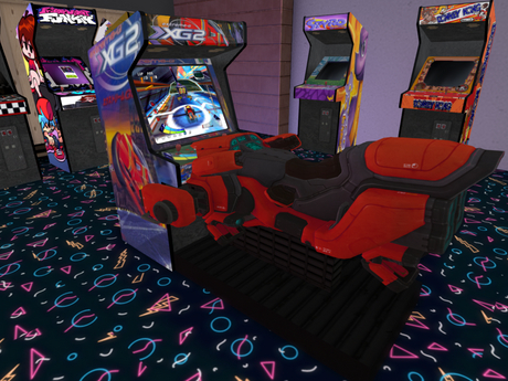 Second Life Marketplace - Playable Arcade Cabinet - XG2