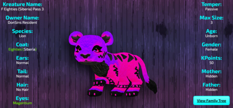 Second Life Marketplace - Kreatures Breedable February Limited Edition