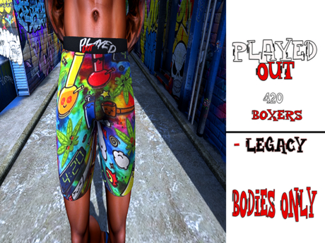 Second Life Marketplace - {PO}Elite 420 Boxers
