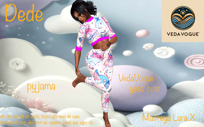 Second Life Marketplace - VedaVogue Dede pyjama Lara-X