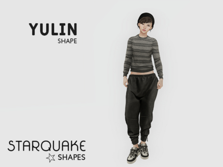 Second Life Marketplace - [starQuake] Yulin shape (Lelutka EvoX Zo ...