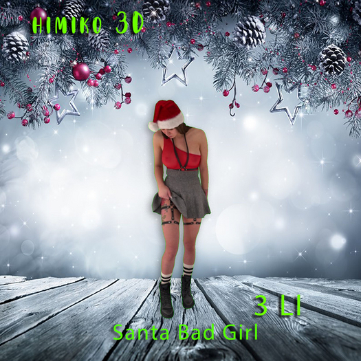 Second Life Marketplace - Himiko3D-Santa Bad Girl