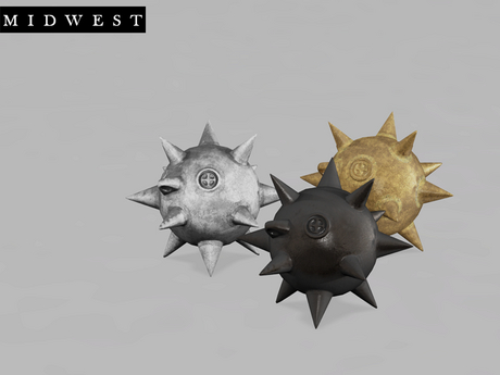 Second Life Marketplace - Midwest - Volga - Spike Ball