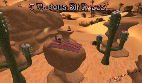 Second Life Marketplace - Deluxe Meeroos Desert Skybox Habitat by Ruca ...