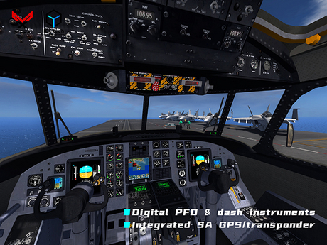 Second Life Marketplace - MFFK+ICE Tech C-2 Greyhound v1.1