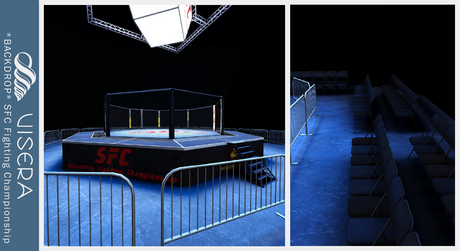 Second Life Marketplace - BACKDROP UFC Fighting Championship