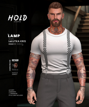 Second Life Marketplace - HOLD SHAPES - Lamp - Shape LeLUTKA Kris 3.1 ...