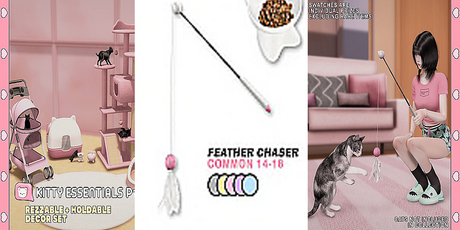 Second Life Marketplace - 14. - .W. Kitty Essentials P1 - Feather ...