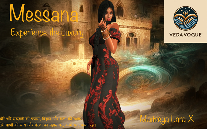 Second Life Marketplace - VedaVogue Messana Gown Lara X