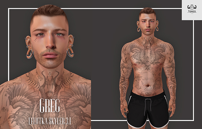 Second Life Marketplace - .Toned. - Greg Shape
