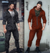 Second Life Marketplace - E.Storm Overalls male/ Boris. ginger