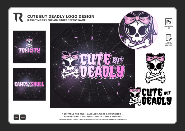 Second Life Marketplace - [TR] Cute But Deadly Logo