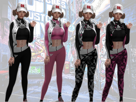 Second Life Marketplace - Adibass Swaggy Jogging Set LaraX