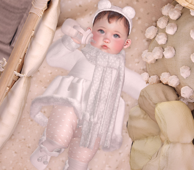 Second Life Marketplace - -{Dollheart}- Snow Baby Shape for Apple Head ...