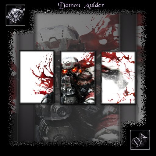 Second Life Marketplace - NuTec: Blood Machine Wall Art