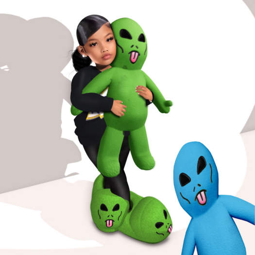 Second Life Marketplace - [M] - Alien Bestie (Blue)