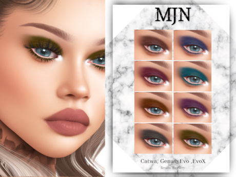 Second Life Marketplace - [MJN] Naturally smoked {BOM/CATWA}