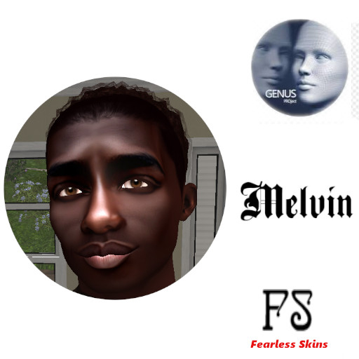 Second Life Marketplace - Melvin Genus Strong Face Male Head Skin Applier
