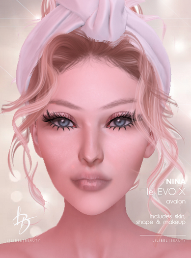Second Life Marketplace - LB - Nina Skins [LeL Avalon] FATPACK