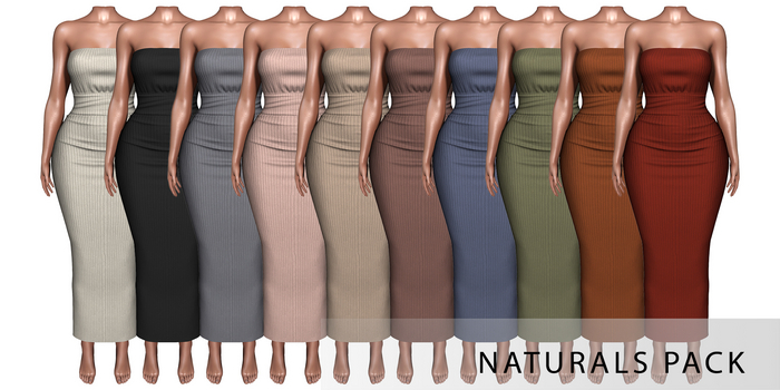 Second Life Marketplace - Lilleth. FAST Dress Naturals Reborn