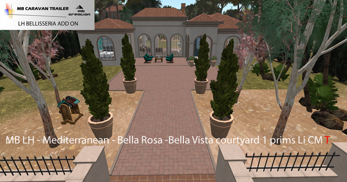 Second Life Marketplace - MB LH - Mediterranean - Bella Rosa -Bella ...