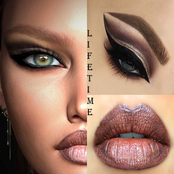 Second Life Marketplace - Lifetime Eyeshadow - Lipstic LEL Evo X BOM ...