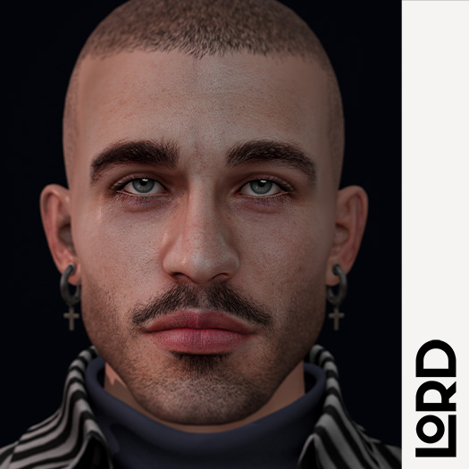 Second Life Marketplace - .LORD. Shape KRISTIAN for Lelutka Head Kris