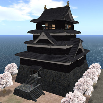 Second Life Marketplace - SENRIES "SAMURAI" Castle tower