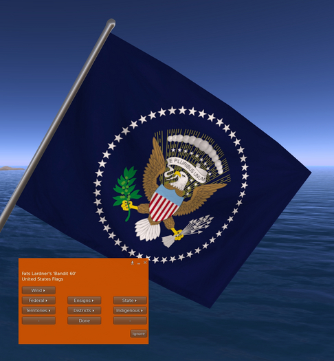 Second Life Marketplace - Bandit 60 United States Flags Set