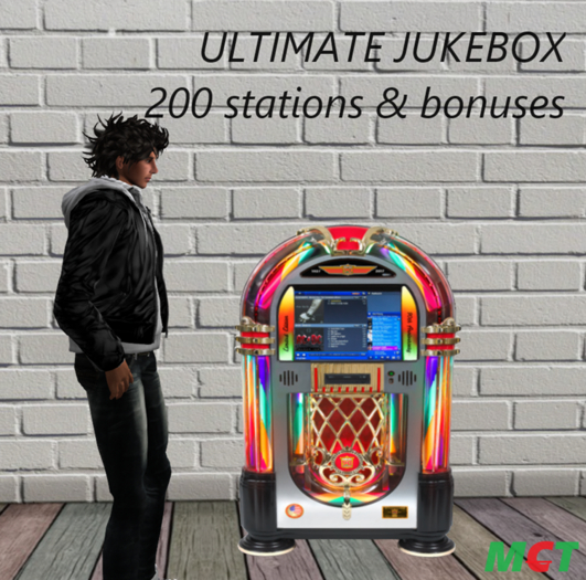Second Life Marketplace - ULTIMATE JUKEBOX (2025, 243 stations)