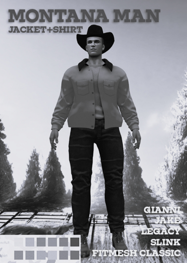 Second Life Marketplace - Montana Man Demo BOXED