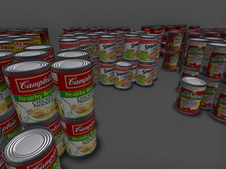 Second Life Marketplace - Canned food X8-Freedom creations