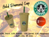 Second Life Marketplace - SLarbucks Gold Diamond Cup