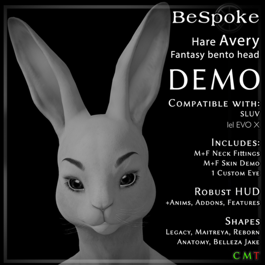Second Life Marketplace - BeSpoke - Hare Avery - Demo