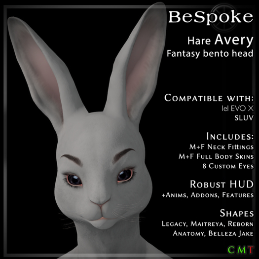 Second Life Marketplace - BeSpoke - Hare Avery - Head Unpacker