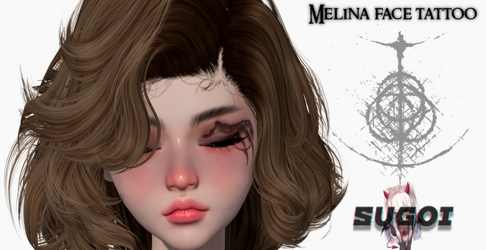 Second Life Marketplace - Melina Tattoo Evo x {BOM}