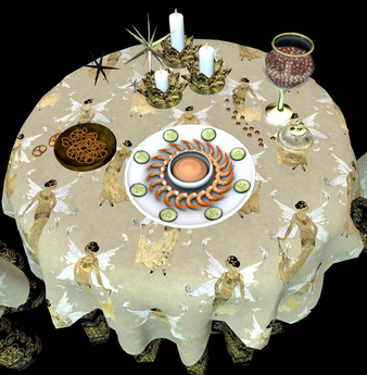 Second Life Marketplace - Evo's Party Tables Animated with Food ...