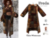 Second Life Marketplace - "Freda" Claire Wintercoat Leather Patchwork ...