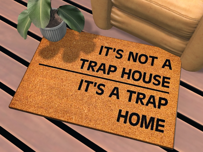 Second Life Marketplace - [G A L O R E] "TRAP HOUSE" RUG
