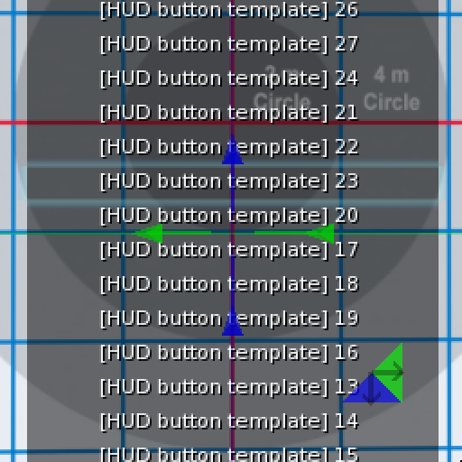 Second Life Marketplace - HUD 30 buttons template developer kit