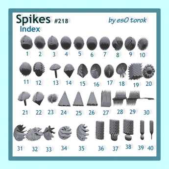 Second Life Marketplace - Spikes Builder Box 218
