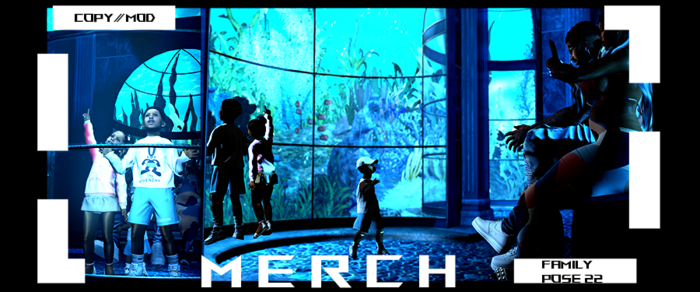 Second Life Marketplace - M E R C H- FAMILY POSE 22 (YOUTH BENTO) ADD ME